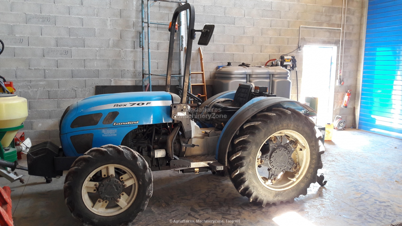 Landini Rex DT 4-070V 4WD Tractor Specs & Dimensions (2018 - 2020 ...