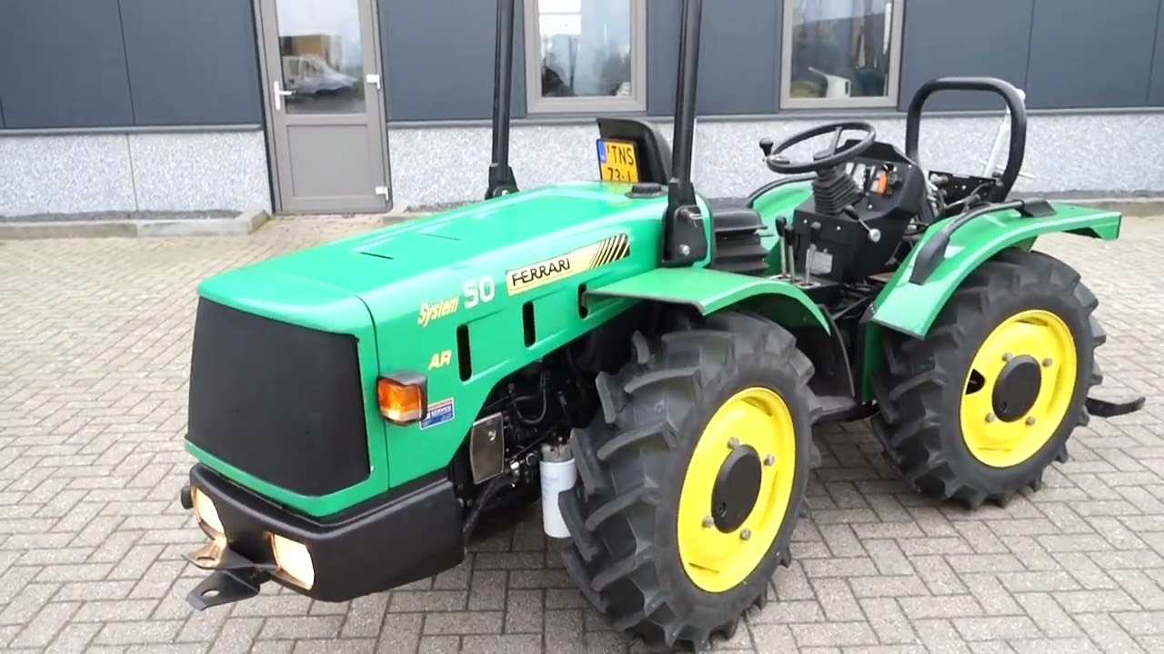 Ferrari System 50 L AR Mono 4WD Tractor Specs & Dimensions (1998 - 2001 ...