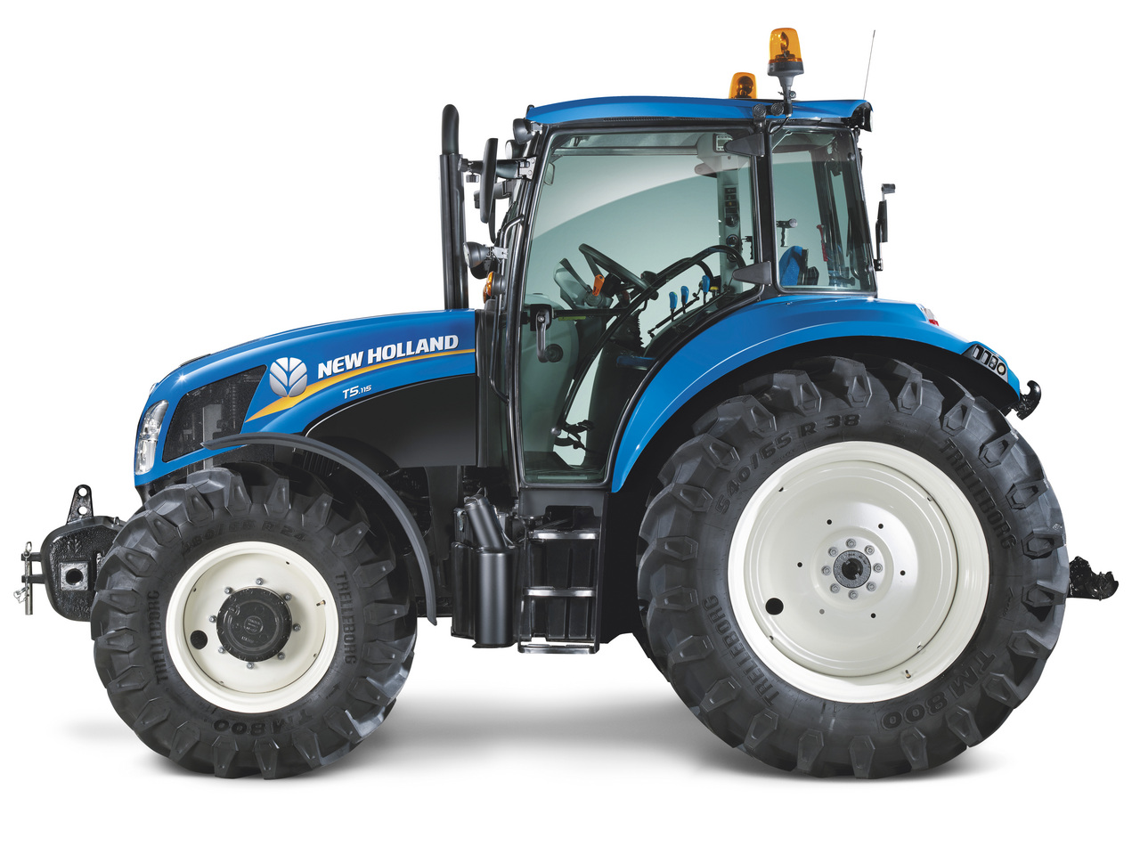 New Holland T5.115 4WD Tractor Specs & Dimensions (2017 - 2022 ...