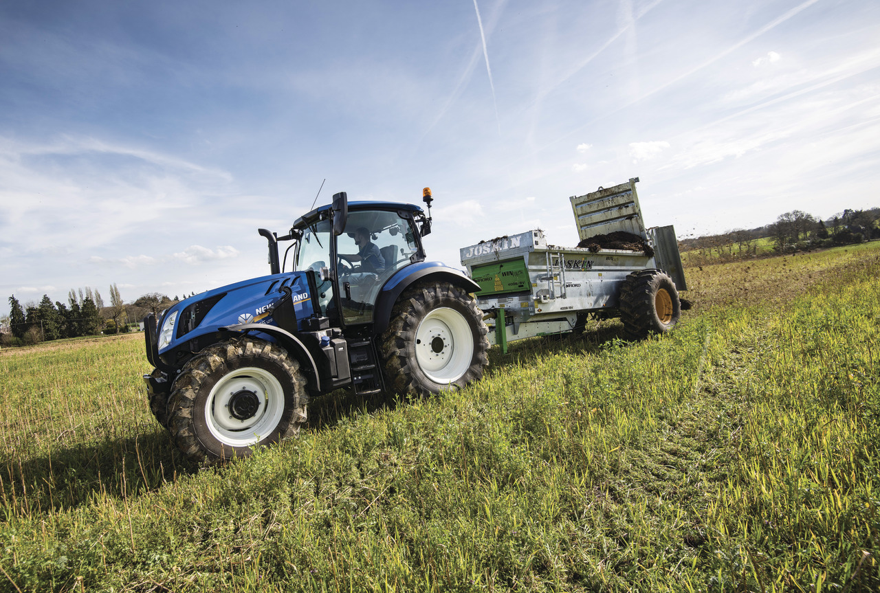 New Holland T6.125 S 4WD Tractor Specs & Dimensions (2016 - 2020 ...