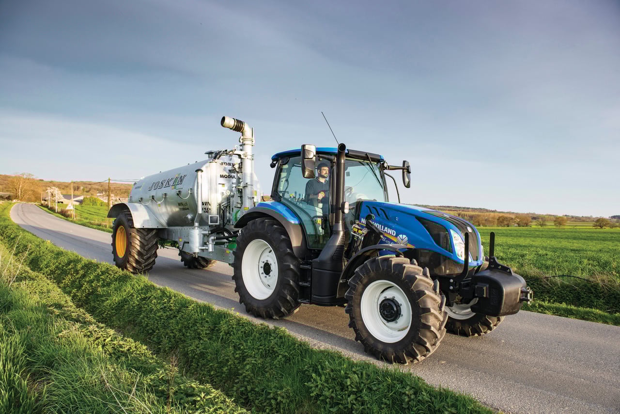 New Holland T6.125 S 4WD Tractor Specs & Dimensions (2016 - 2020 ...