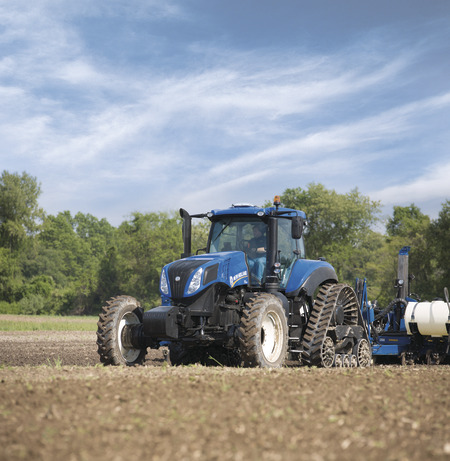 New Holland T8.410 SmartTrax 4WD Tractor Specs & Dimensions (2016 - 2018) | LECTURA Specs