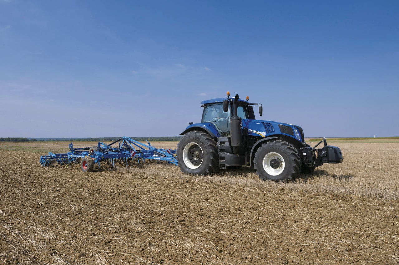 New Holland T8.435 SmartTrax 4WD Tractor Specs & Dimensions (2016 - 2018) | LECTURA Specs