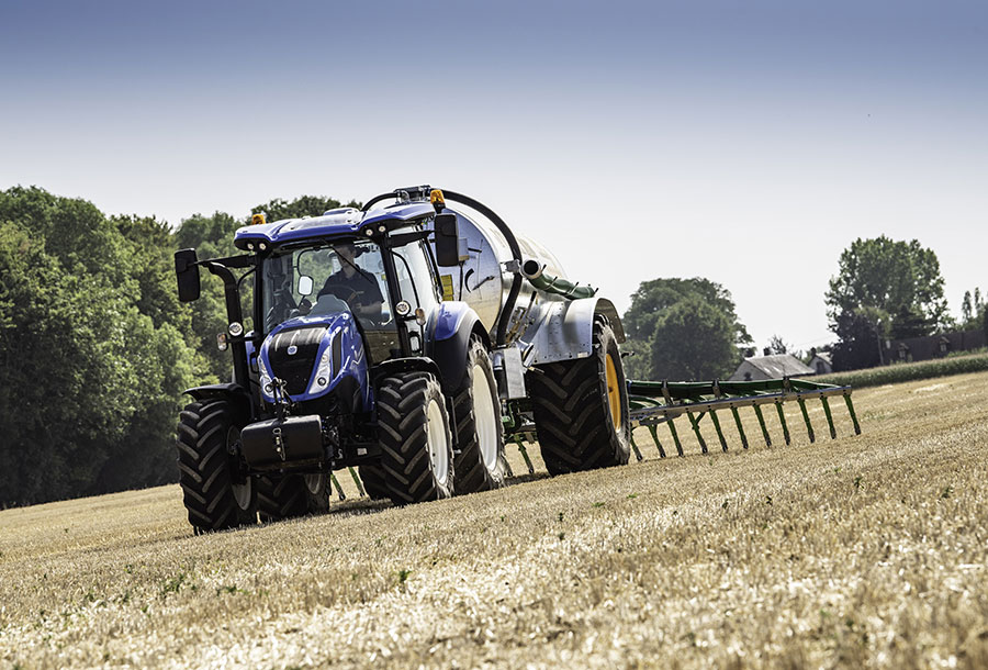 New Holland T5.120 AC 4WD Tractor Specs & Dimensions (2018 - 2024 ...