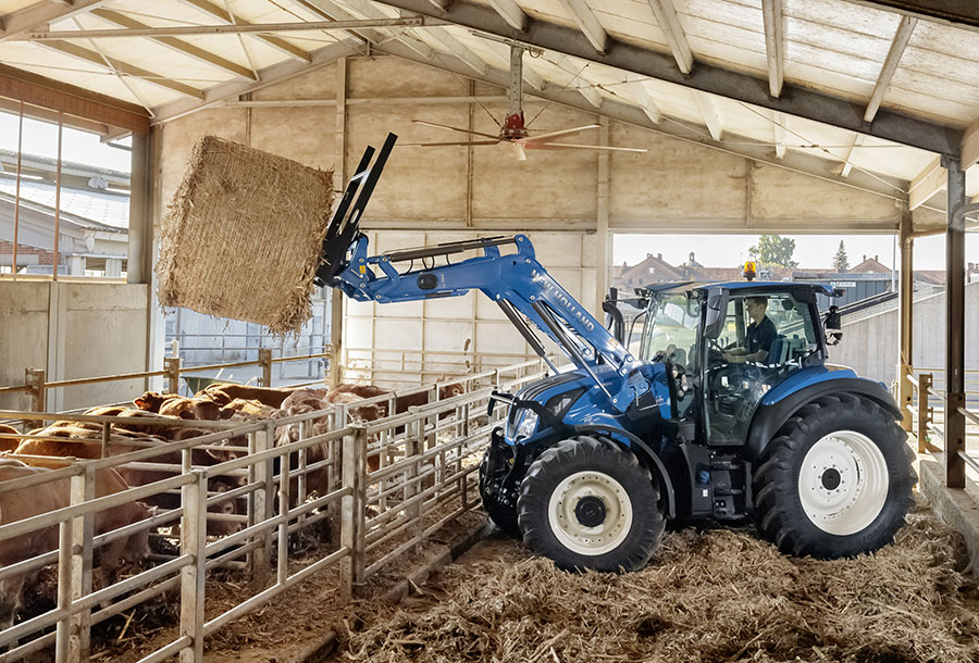 New Holland T5.140 AC 4WD Tractor Specs & Dimensions (2018 - 2024 ...