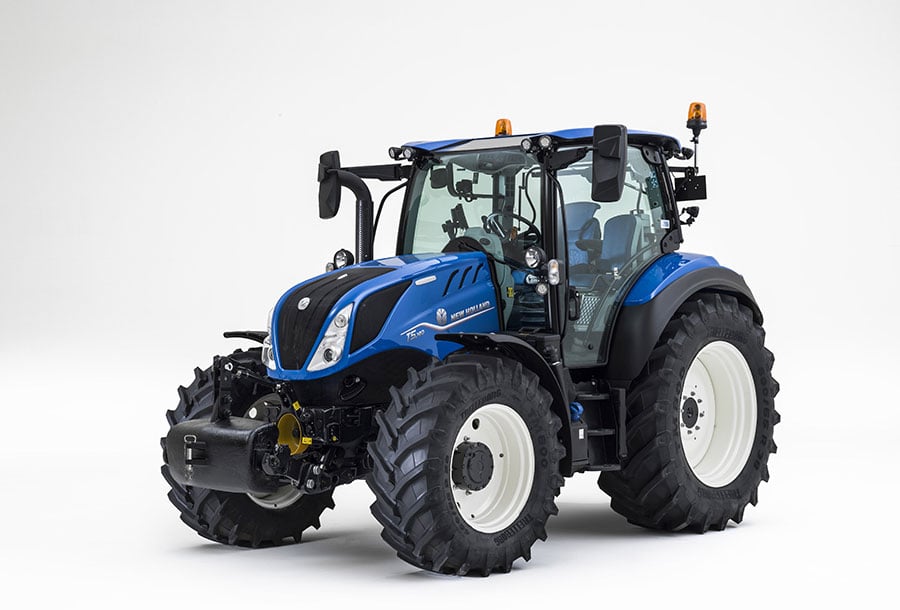 New Holland T5.140 AC 4WD Tractor Specs & Dimensions (2018 - 2024 ...