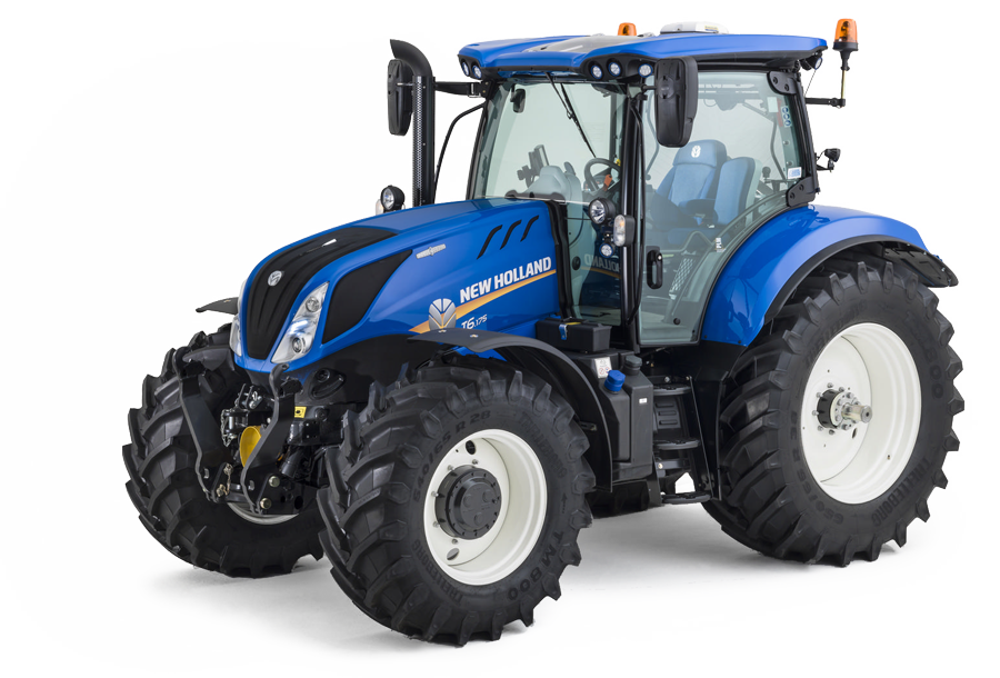 New Holland T6.145 4WD Tractor Specs & Dimensions (2018 - 2020 ...
