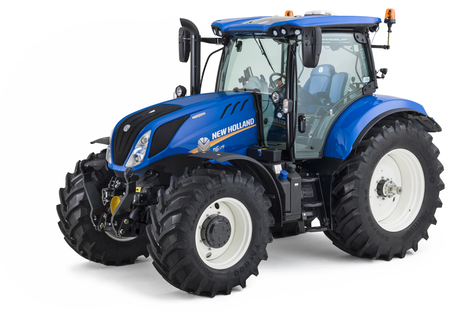 New Holland T6.140 SideWinder II 4WD Tractor Specs & Dimensions (2018 ...