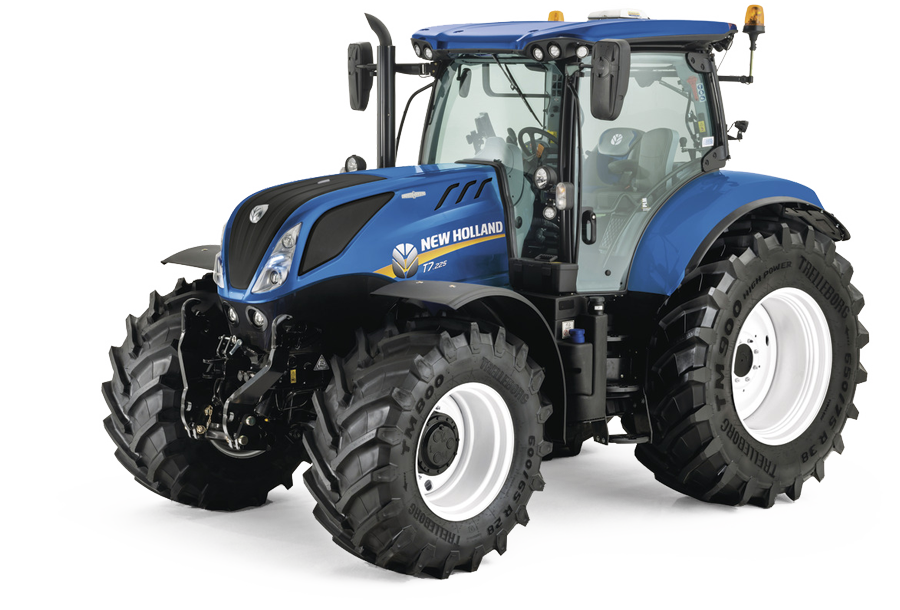 New Holland T7.210 Classic 4WD Tractor Specs & Dimensions (2015 - 2019 ...