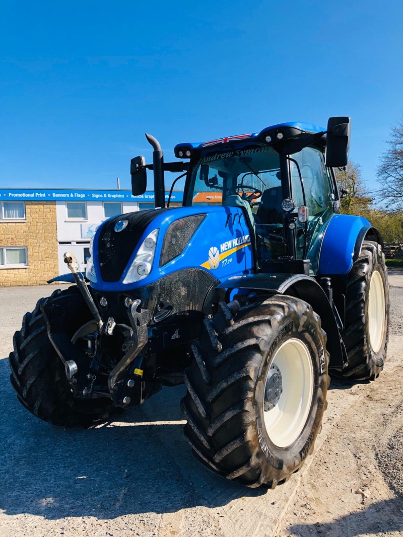 New Holland T7.210 AC 4WD Tractor Specs & Dimensions (2021 - 2025 ...