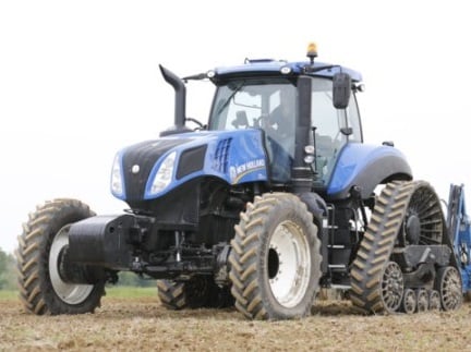 New Holland T8.435 AC Smart Trax 4WD Tractor Specs & Dimensions (2021 ...