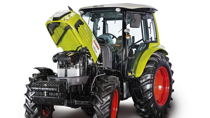 Claas Talos 230 4WD Tractor Specs & Dimensions (2023 - 2025) | LECTURA ...