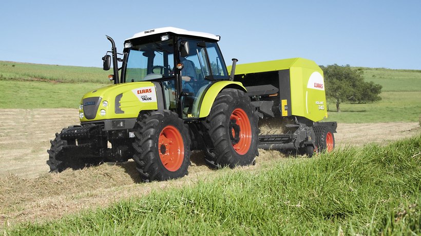 Claas Talos 230 4WD Tractor Specs & Dimensions (2023 - 2025) | LECTURA ...
