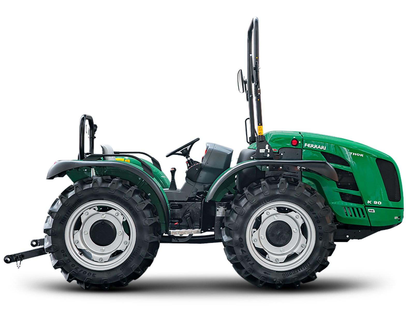 Ferrari Thor K90 AR 4WD Tractor Specs & Dimensions (2023 - 2025 ...