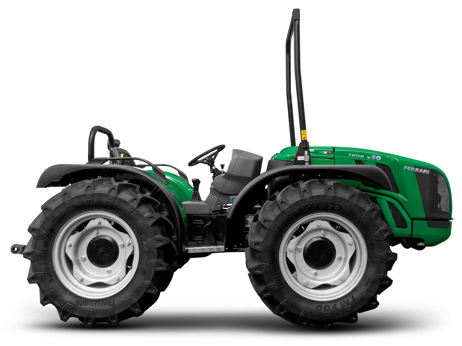 Ferrari Thor V80 AR 4WD Tractor Specs & Dimensions (2023 - 2025 ...