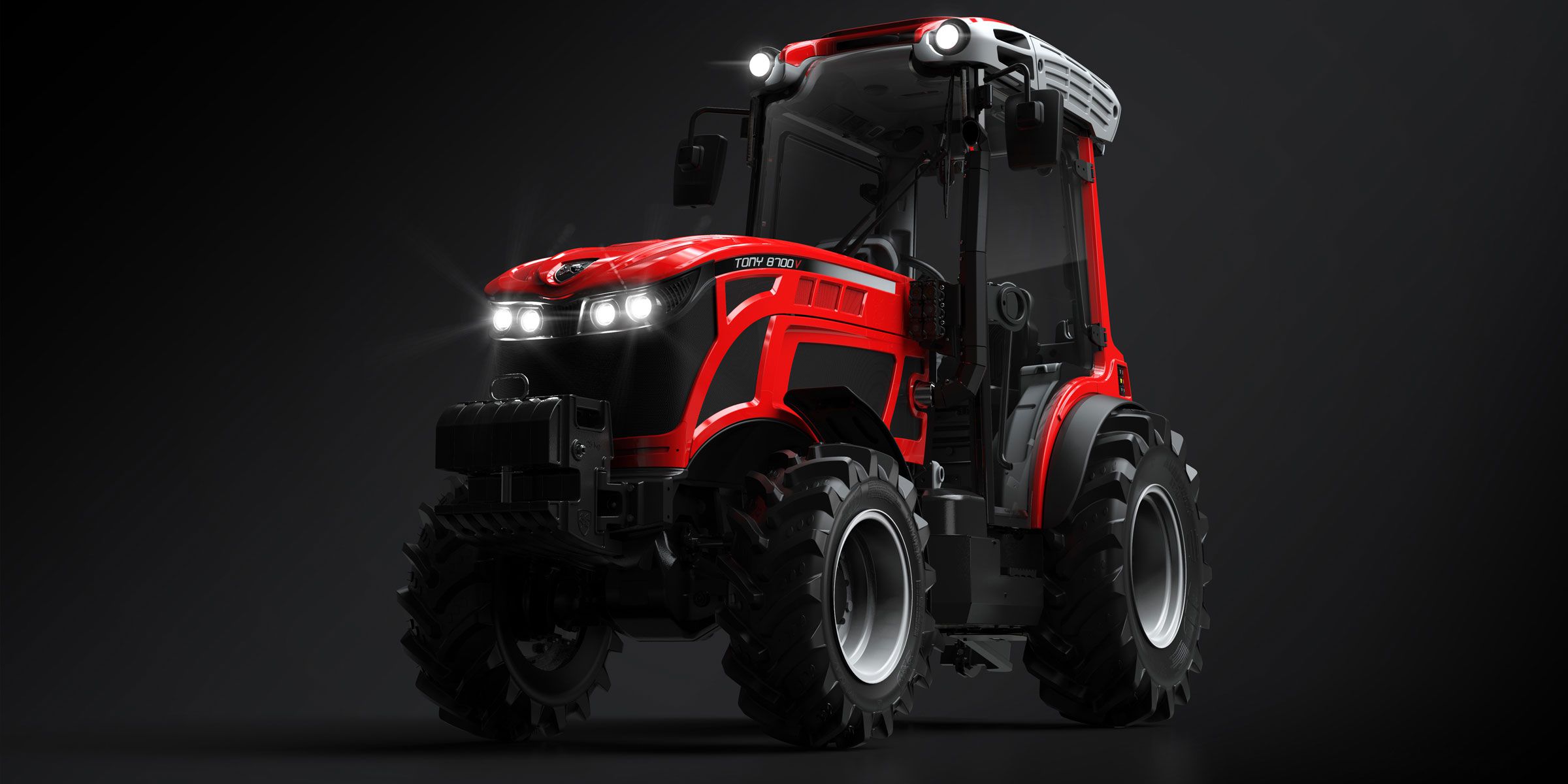 Carraro Tony 8700 V 4WD Tractor Specs & Dimensions (2024 - 2025 ...