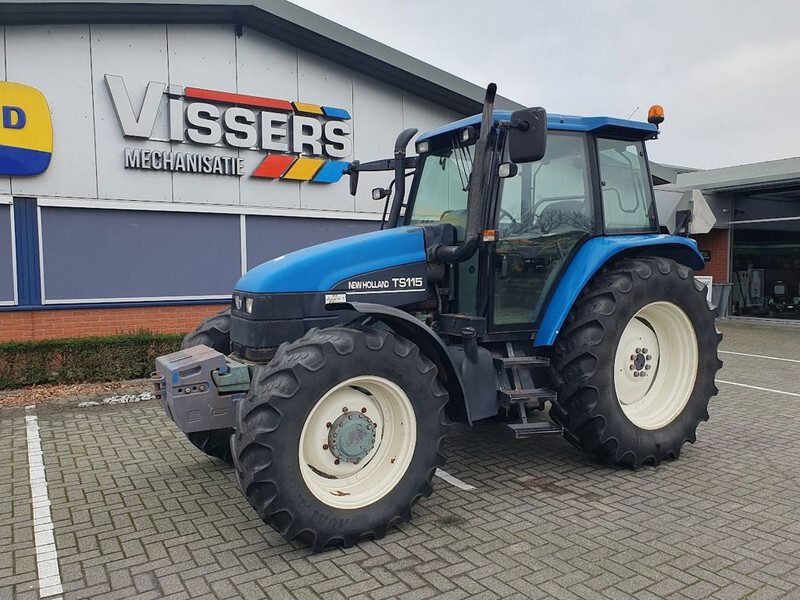 New Holland TS 115 4WD Tractor Specs & Dimensions (1999 - 2000 ...