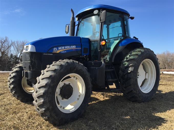 New Holland TS6.125 4WD Tractor Specs & Dimensions (2018 - 2025 ...