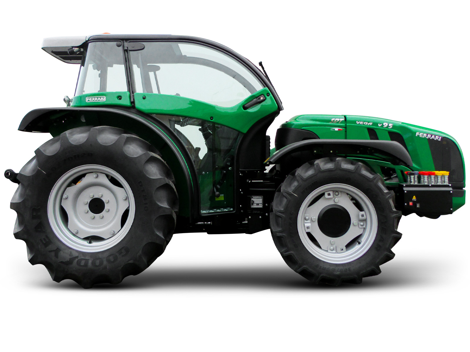 Ferrari Vega V 95 SDT RS 4WD Tractor Specs & Dimensions (2023 - 2025 ...