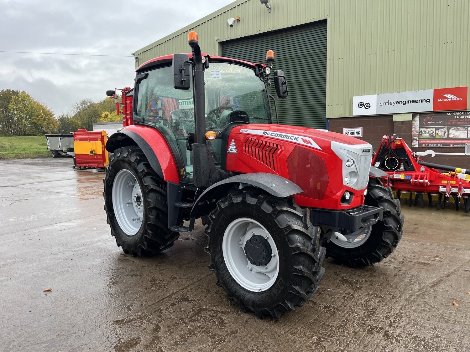 McCormick X5.100HC 4WD Tractor Specs & Dimensions (2021 - 2025 ...