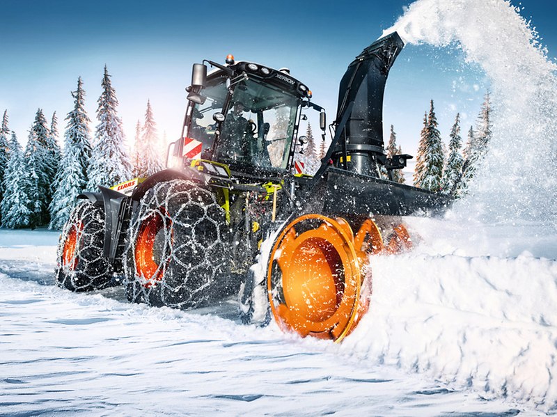 Claas Xerion 4500 Trac VC 4WD Tractor Specs & Dimensions (2020 - 2022 ...