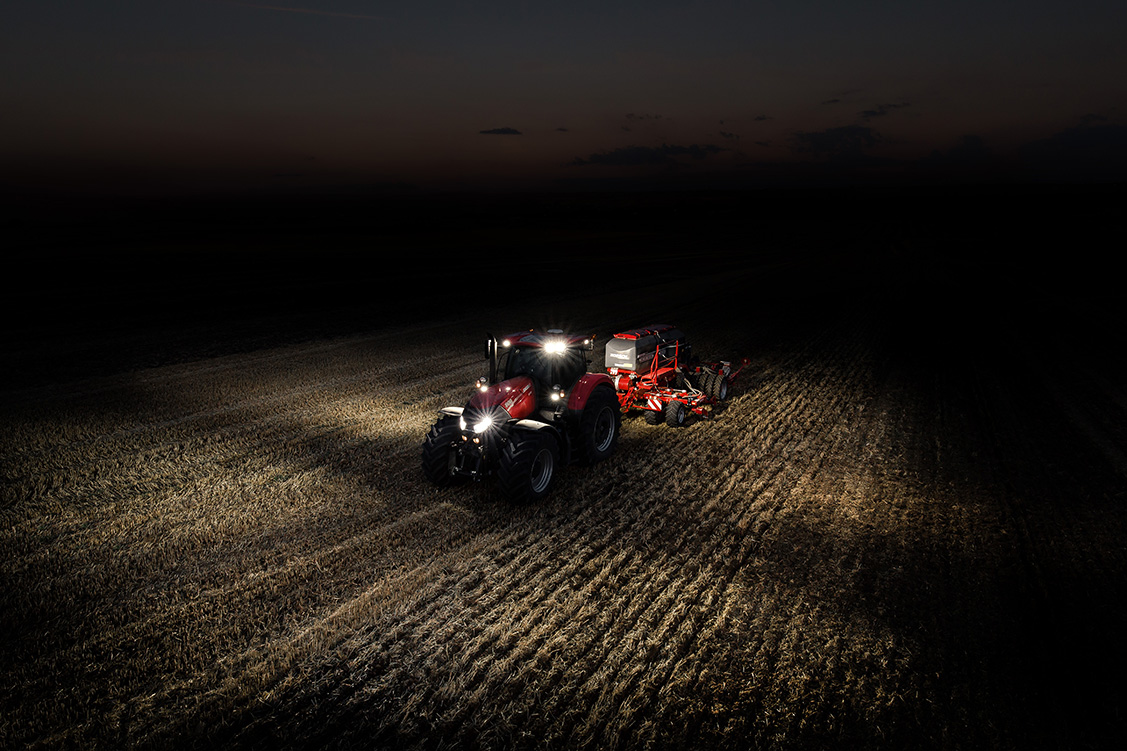 Case IH Optum 300 CVX Basis 4WD Tractor Specs & Dimensions (2015 - 2020 ...