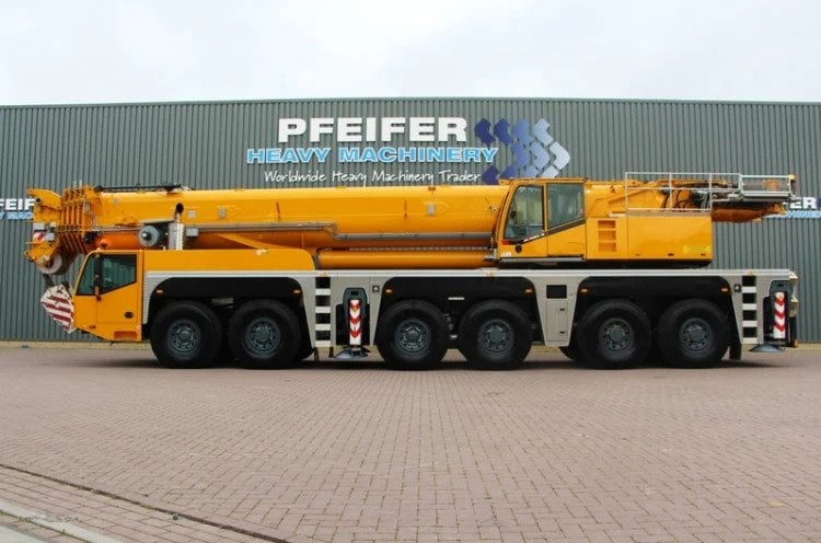 Terex-Demag AC 350-6 (12x8x10) crane - load chart, specs & dimensions ...