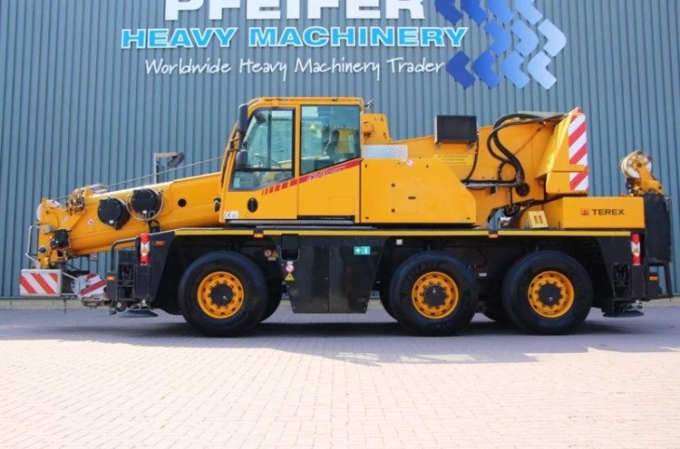 Terex-Demag AC 40 (4x4x4) crane - load chart, specs & dimensions (1998 ...