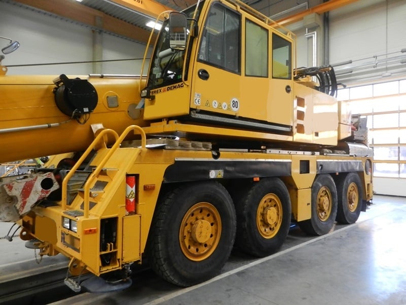 Terex-Demag AC 60 (8x4x8) crane - load chart, specs & dimensions (2001 ...