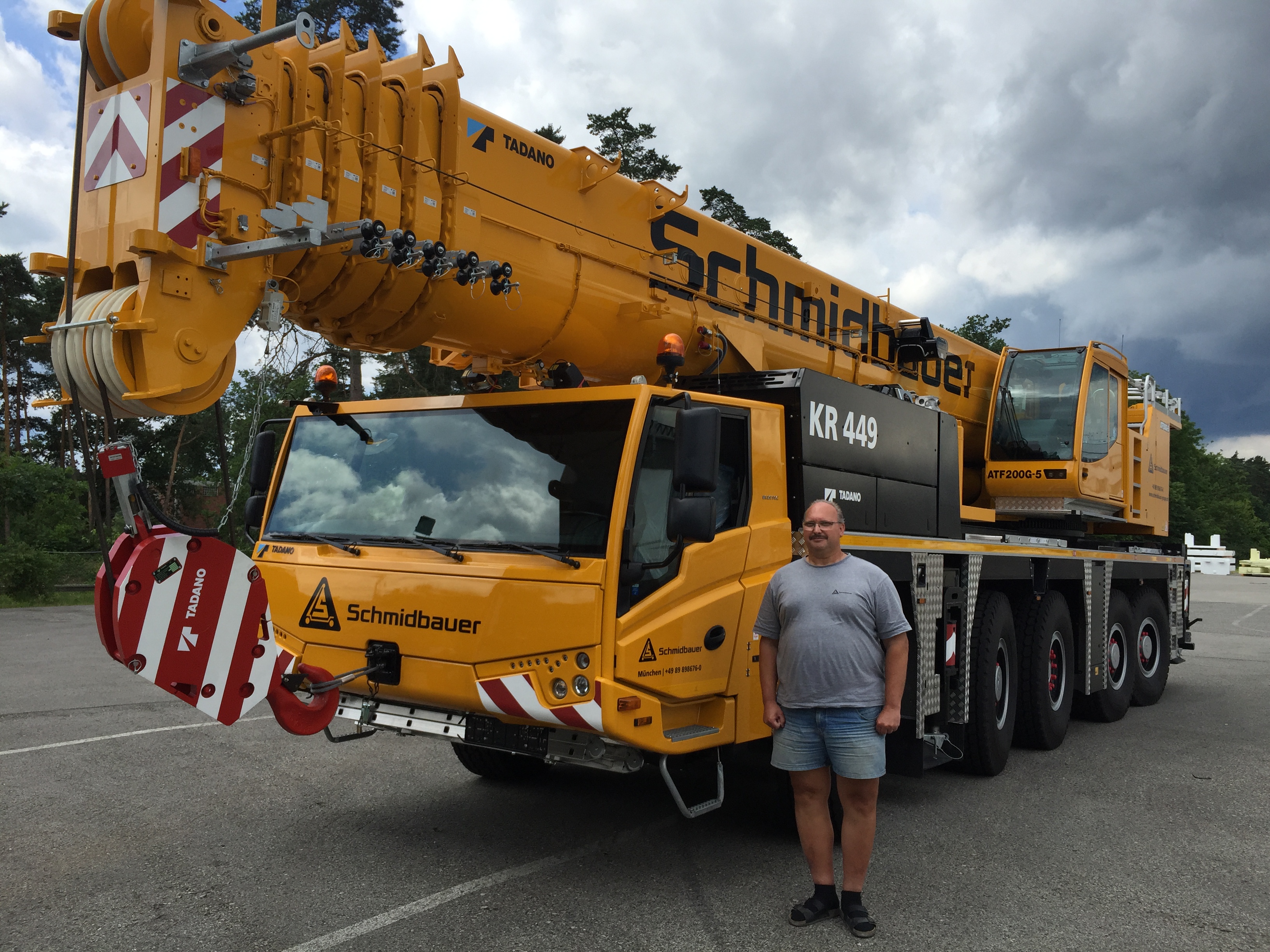 Tadano ATF 200G-5 crane - load chart, specs & dimensions (2014 - 2021 ...