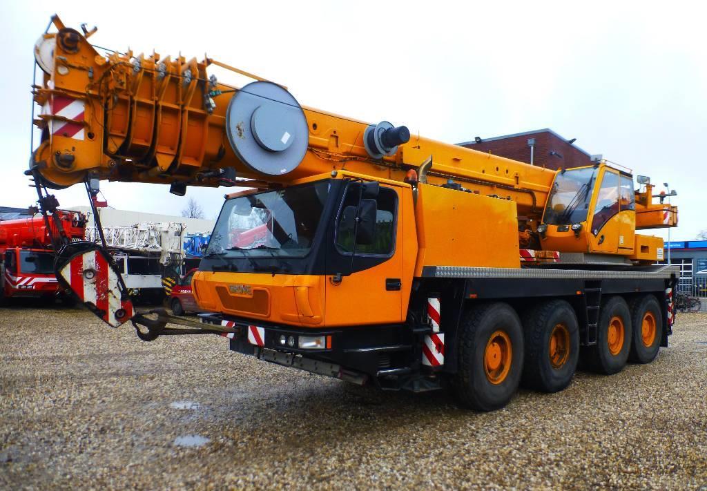 Grove GMK 4075-1 (8x6x8) crane - load chart, specs & dimensions (2004 ...