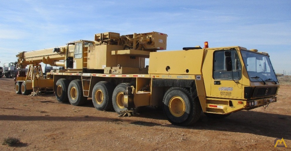 Grove GMK 5130 (10x8x10) crane - load chart, specs & dimensions (1996 ...