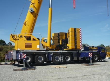 Grove GMK 6400 (12x8x12) crane - load chart, specs & dimensions (2011 ...