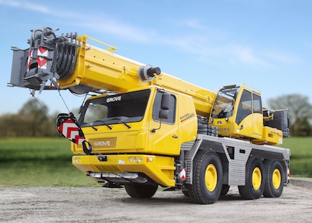 Grove GMK3060L crane - load chart, specs & dimensions (2019 - 2021 ...