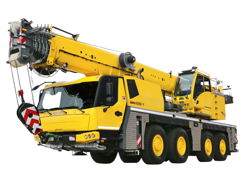 Grove GMK4090-1 crane - load chart, specs & dimensions (2021 - 2025 ...
