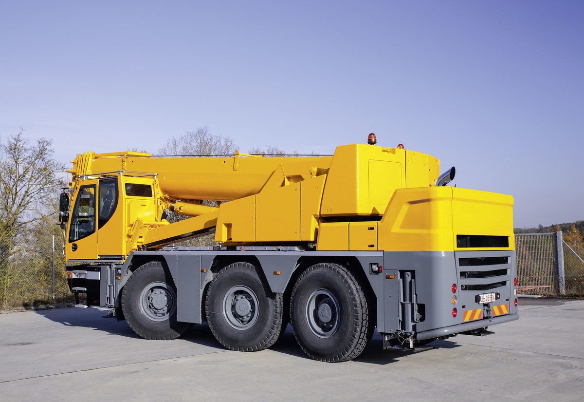 Liebherr LTC 1050-3.1 crane - load chart, specs & dimensions (2018 ...