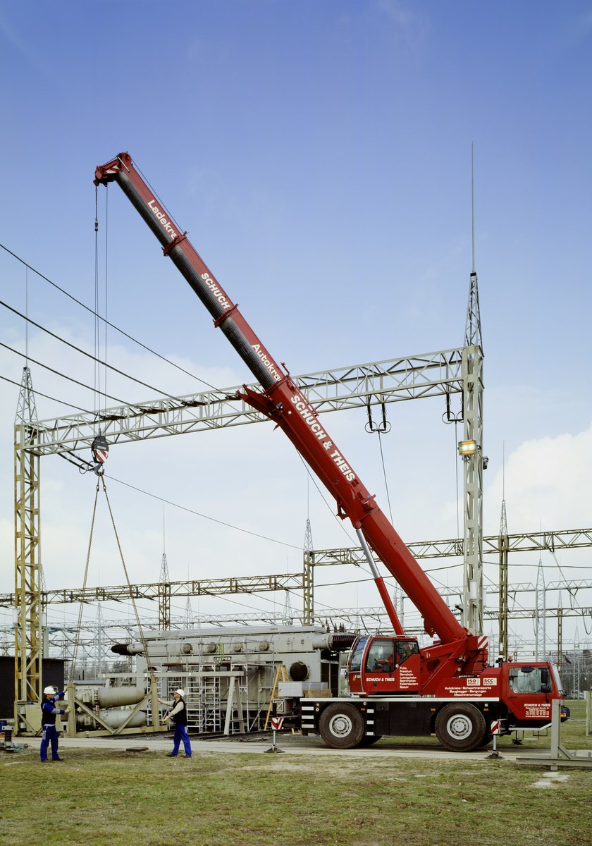 Liebherr LTM 1040-2.1 crane - load chart, specs & dimensions (2006 ...