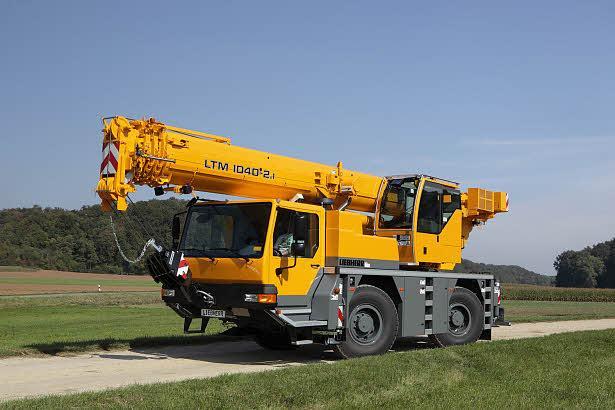 Liebherr LTM 1040-2.1 crane - load chart, specs & dimensions (2006 - 2020) | LECTURA Specs
