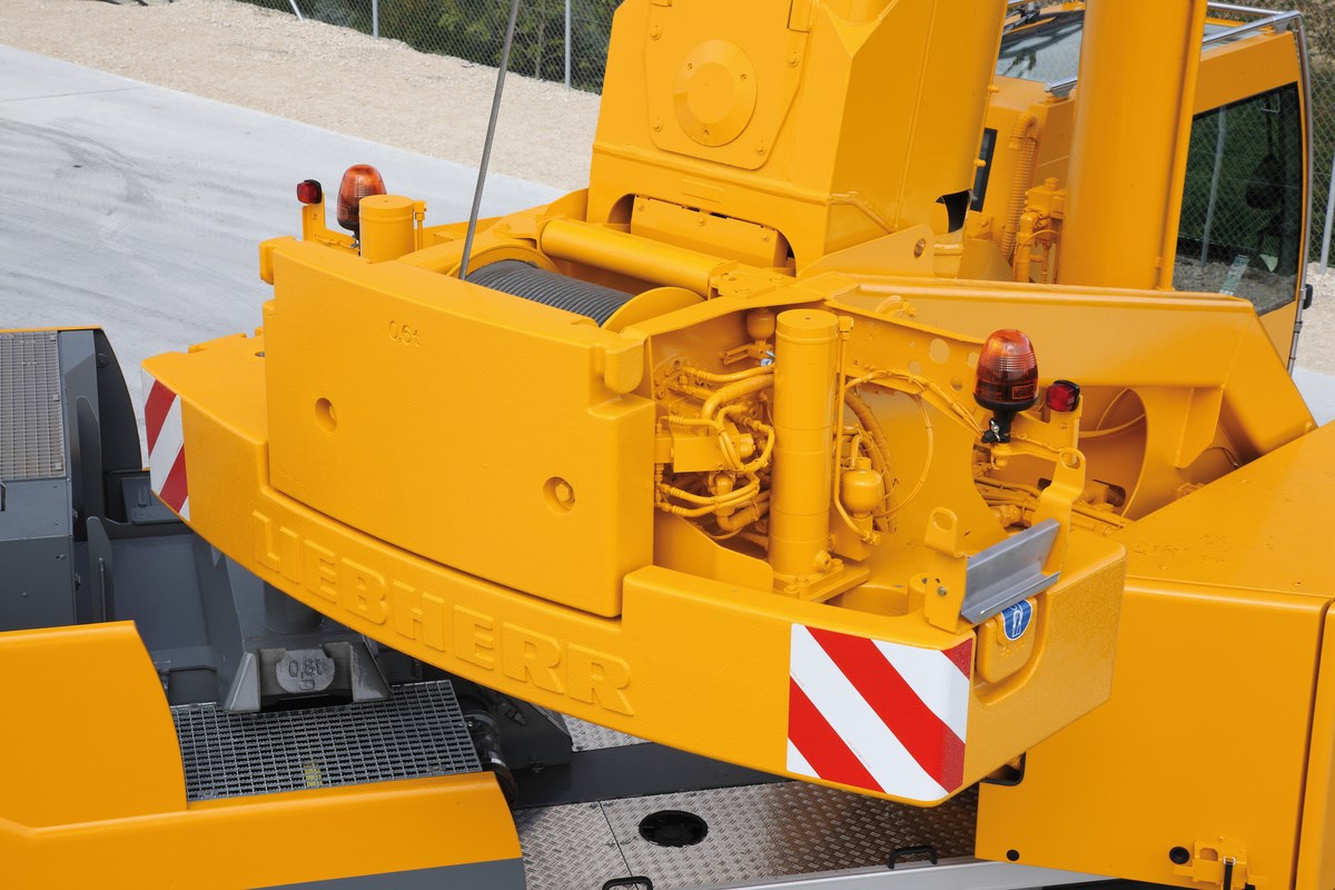 Liebherr LTM 1055-3.2 crane - load chart, specs & dimensions (2008 ...