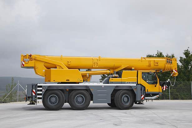 Liebherr LTM 1055-3.2 crane - load chart, specs & dimensions (2008 ...