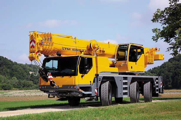 Liebherr LTM 1055-3.2 crane - load chart, specs & dimensions (2008 ...