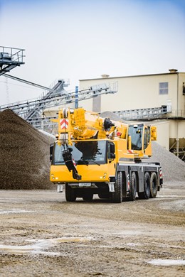 Liebherr LTM 1090-4.2 crane - load chart, specs & dimensions (2018 ...