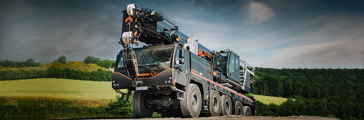 Liebherr LTM 1110-5.1 crane - load chart, specs & dimensions (2019 ...
