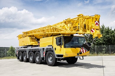 Liebherr LTM 1130-5.1 crane - load chart, specs & dimensions (2007 ...
