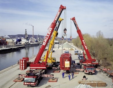 Liebherr LTM 1400-7.1 crane - load chart, specs & dimensions (2005 ...