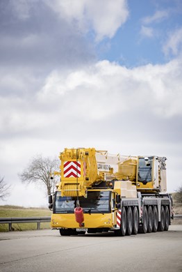 Liebherr LTM 1450-8.1 crane - load chart, specs & dimensions (2018 ...