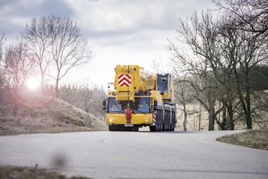 Liebherr LTM 1450-8.1 crane - load chart, specs & dimensions (2018 ...