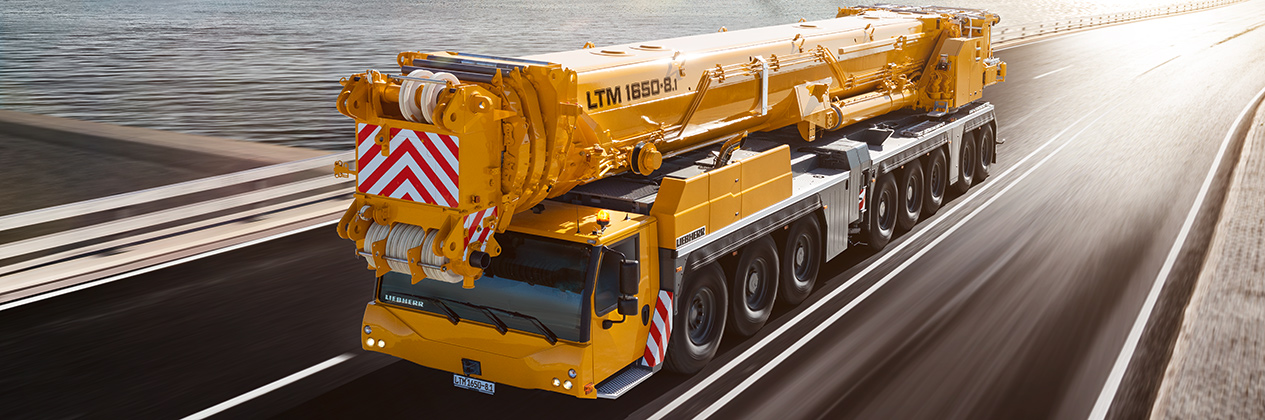Liebherr LTM 1650-8.1 crane - load chart, specs & dimensions (2019 ...