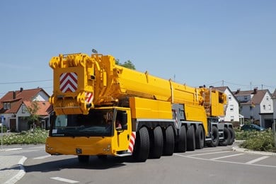 Liebherr LTM 1750-9.1 crane - load chart, specs & dimensions (2012 ...