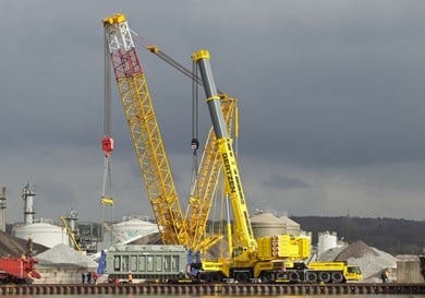 Liebherr LTM 1750-9.1 crane - load chart, specs & dimensions (2012 ...